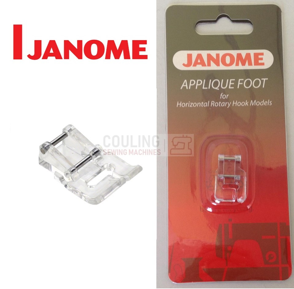 JANOME ZIP DOUBLE ZIPPER FOOT E - 829801002 CATEGORY B & C - Couling ...