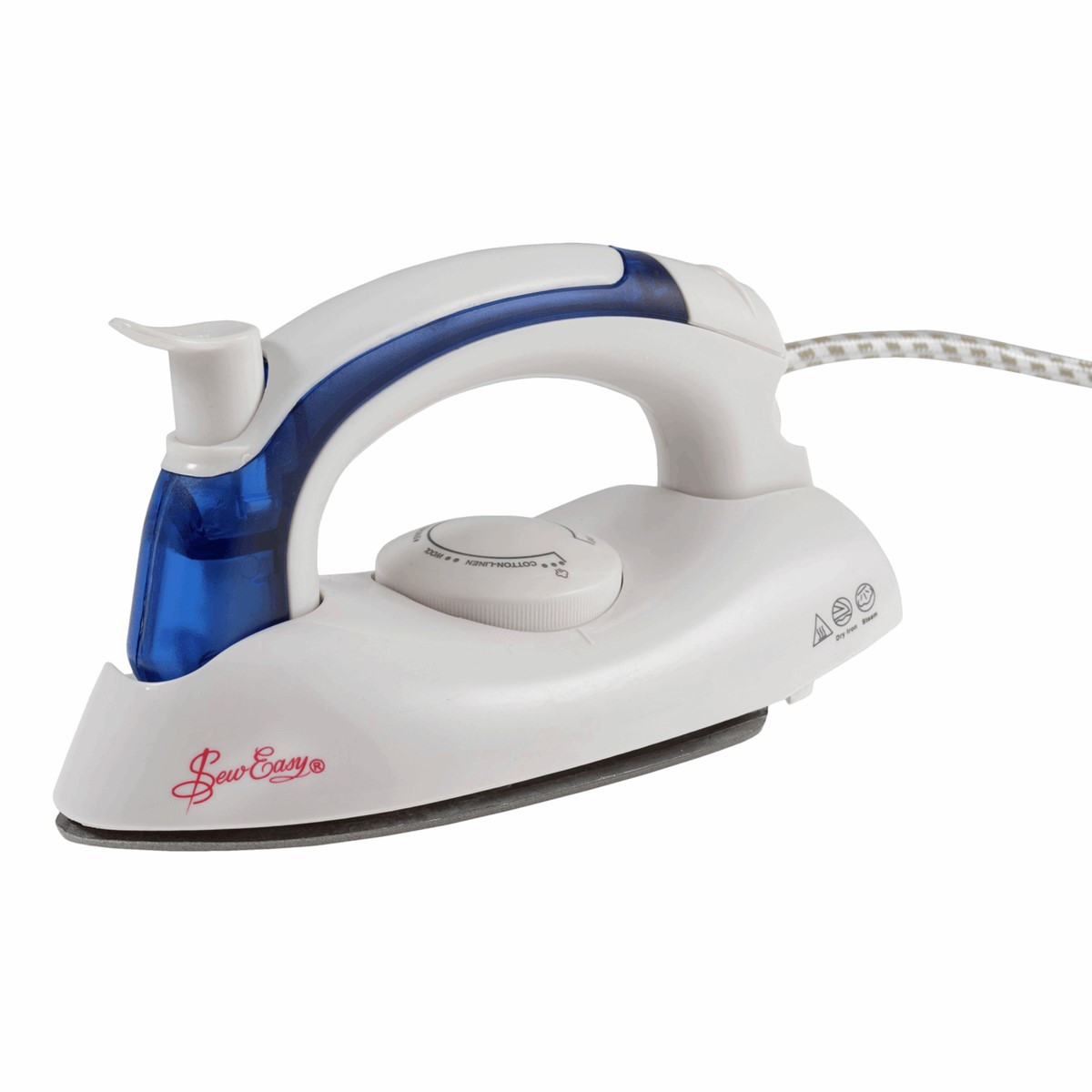Sew Easy Portable STEAM IRON with Non-Stick Soleplate - 700w ER4122 ...