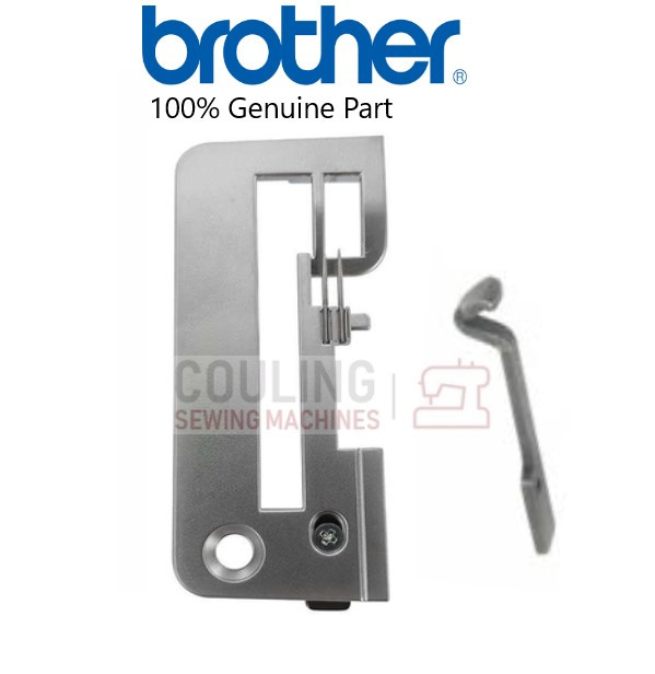 BROTHER GENUINE - OVERLOCKER NEEDLE PLATE COMPLETE 2104D 3034 4234 M343 ...