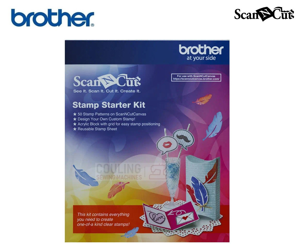 Brother ScanNCut Stamp Starter Kit - CASTPKIT1 - Couling Sewing Machines