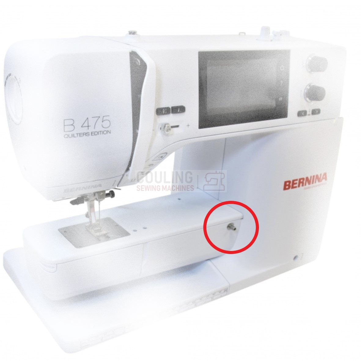 Bernina Sew Table Metal Locating Pin (Screw in type) Some 4 + 5 Series ...