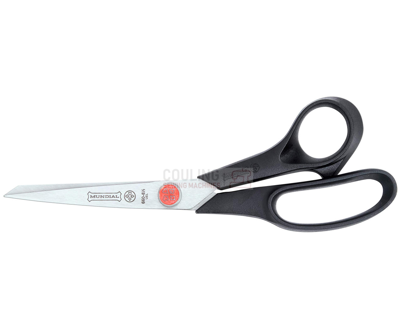 Mundial Dressmaking Scissors 8-1/2" Red Dot 660 - Couling Sewing Machines