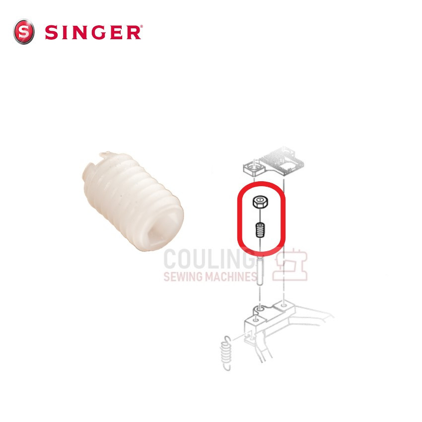 Singer Feed Adjustment Plastic Set Screw & Nut 9960, 9970, 9985 Quantum ...