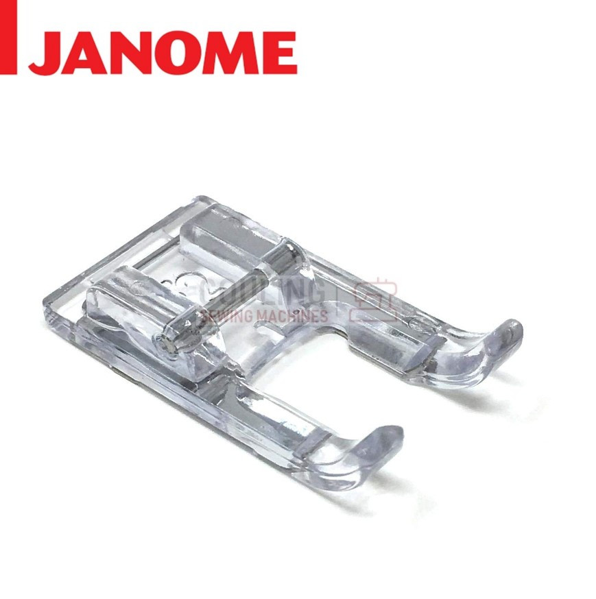 JANOME OPEN TOE SATIN STITCH CRAFT FOOT F2 - 859813000 9mm CATEGORY D ...