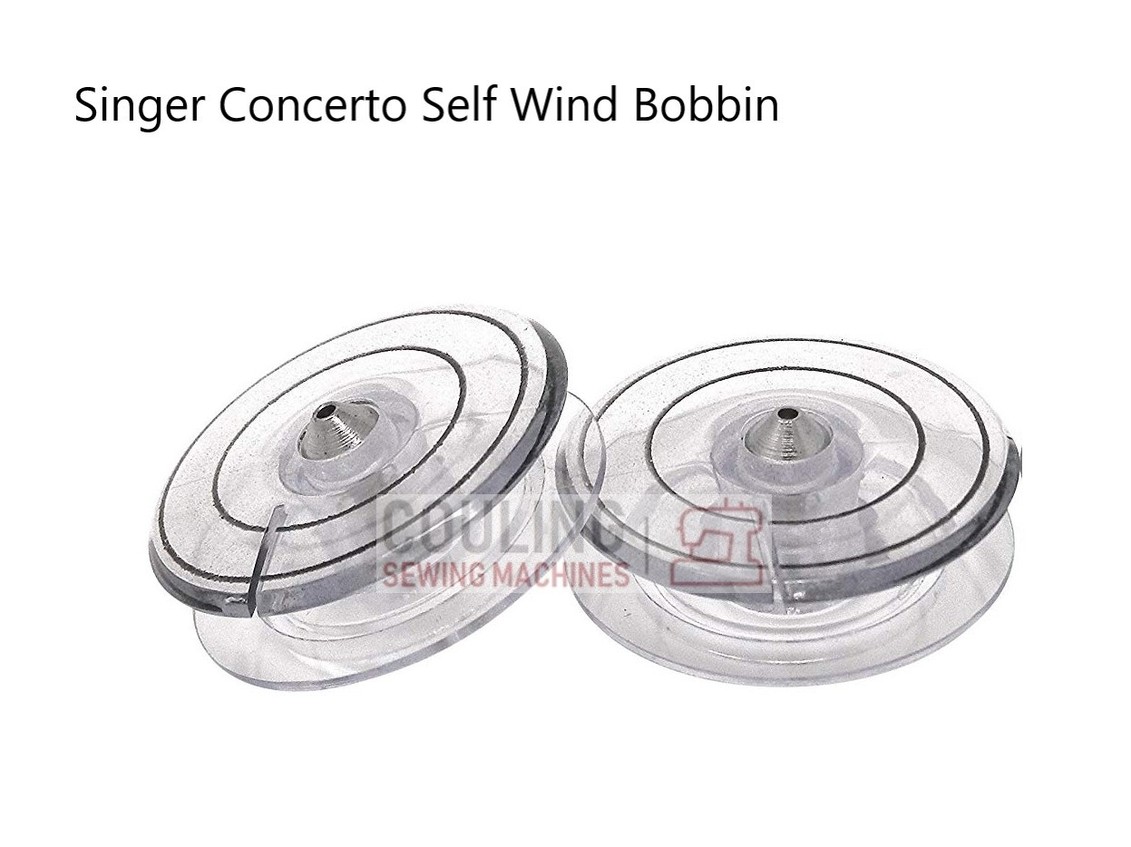 Singer Concerto 1, 2 Self Wind Bobbins 9217 9224 - Pack of 2 - Couling ...