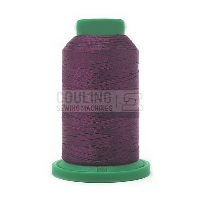 Isacord Polyester Embroidery Machine Thread 1000m - Dark Current Purple ...