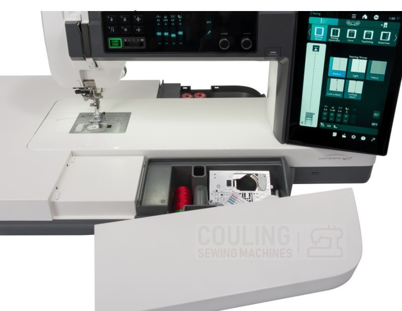 Janome Continental M17 Sewing Embroidery Quilting Machine - Couling ...