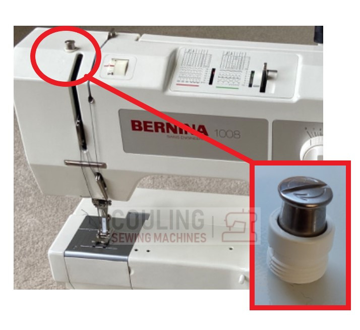 Spares & Accessories - BERNINA - Spool Pin and Caps - Couling Sewing ...