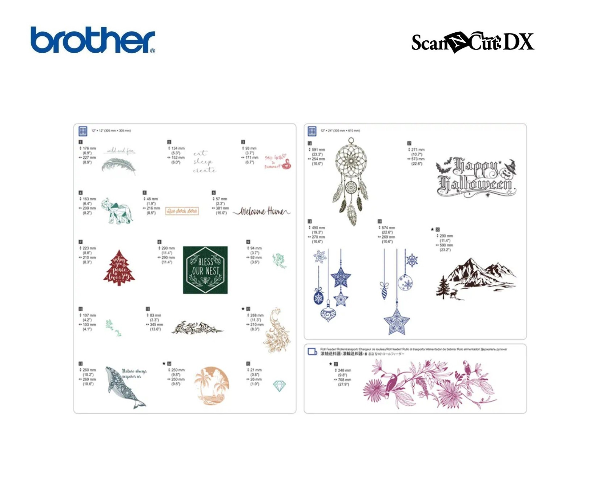 Brother ScanNCut Vinyl Auto Blade Kit SDX - CADXVBKIT1 - Couling Sewing Machines