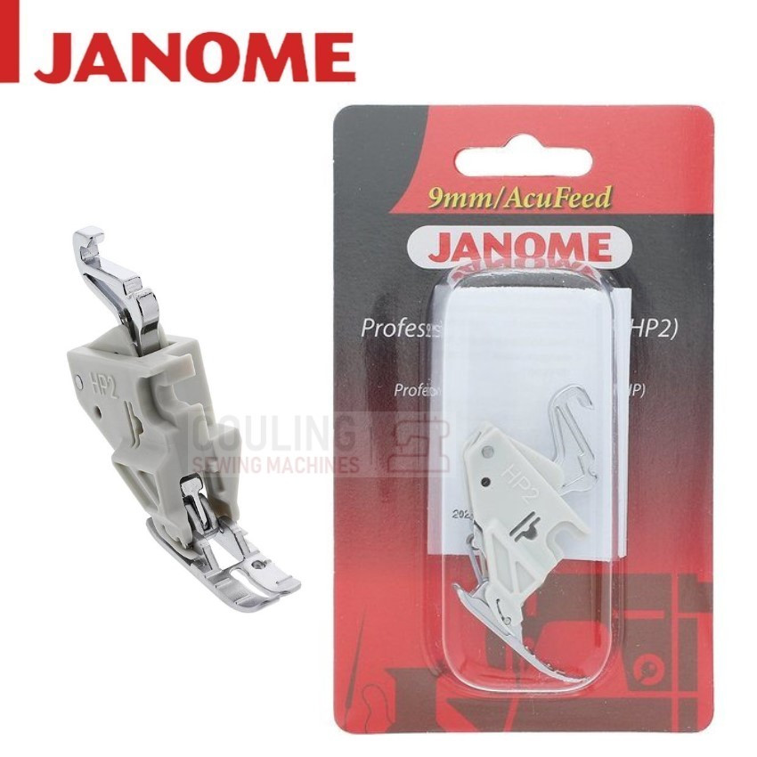 JANOME ACUFEED FOOT HOLDER TWIN DUAL FEED - 859817004 9mm CATEGORY D ...
