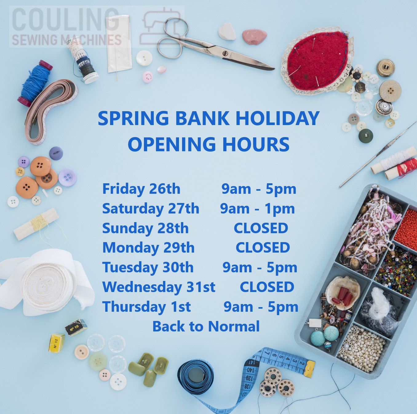 Shop & Opening Times