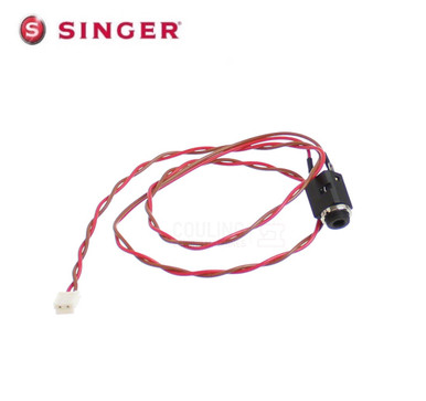 SINGER FOOT CONTROL JACK PIN SOCKET 7285Q 7258 6660 + - Couling Sewing ...