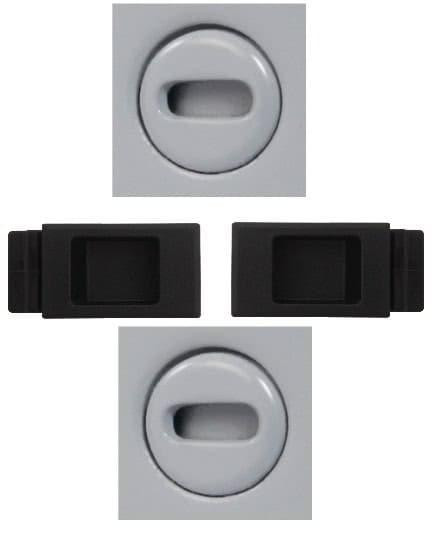 Universal Access Panel 36" x 36": Rounded Mitered Corner