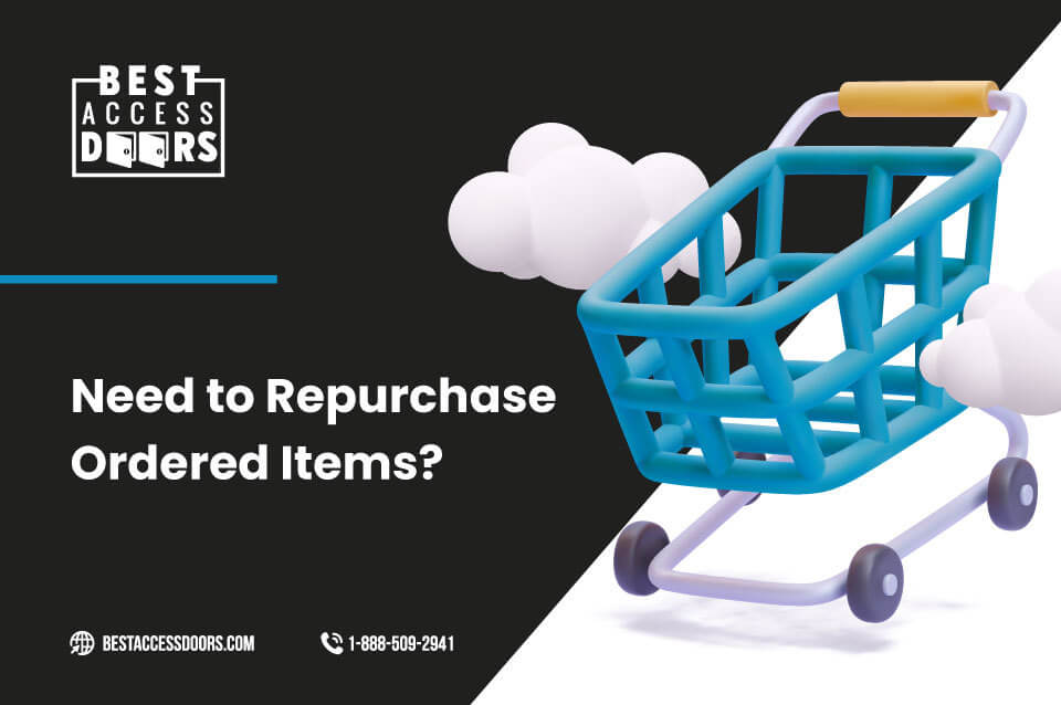 Need to Repurchase Ordered Items? We've Made it Easy with Five Simple ...