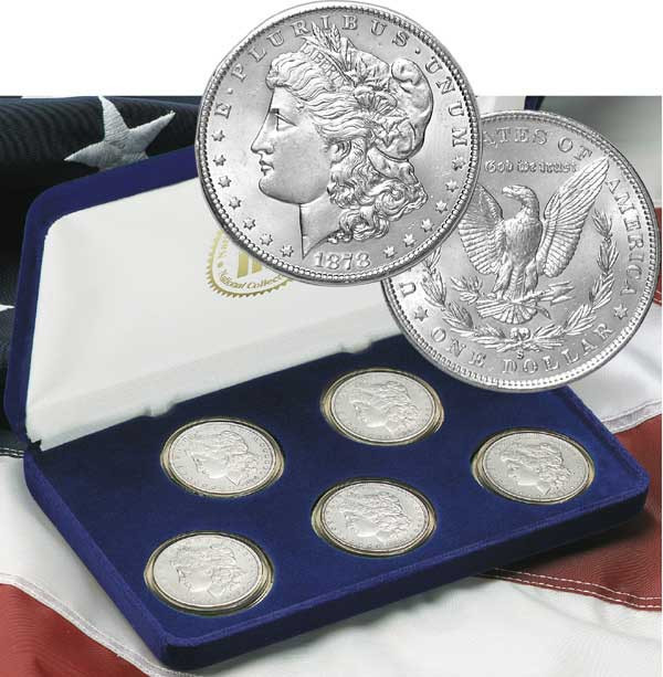 Morgan Silver Dollar Mint Mark Collection/Case - National Collector's Mint