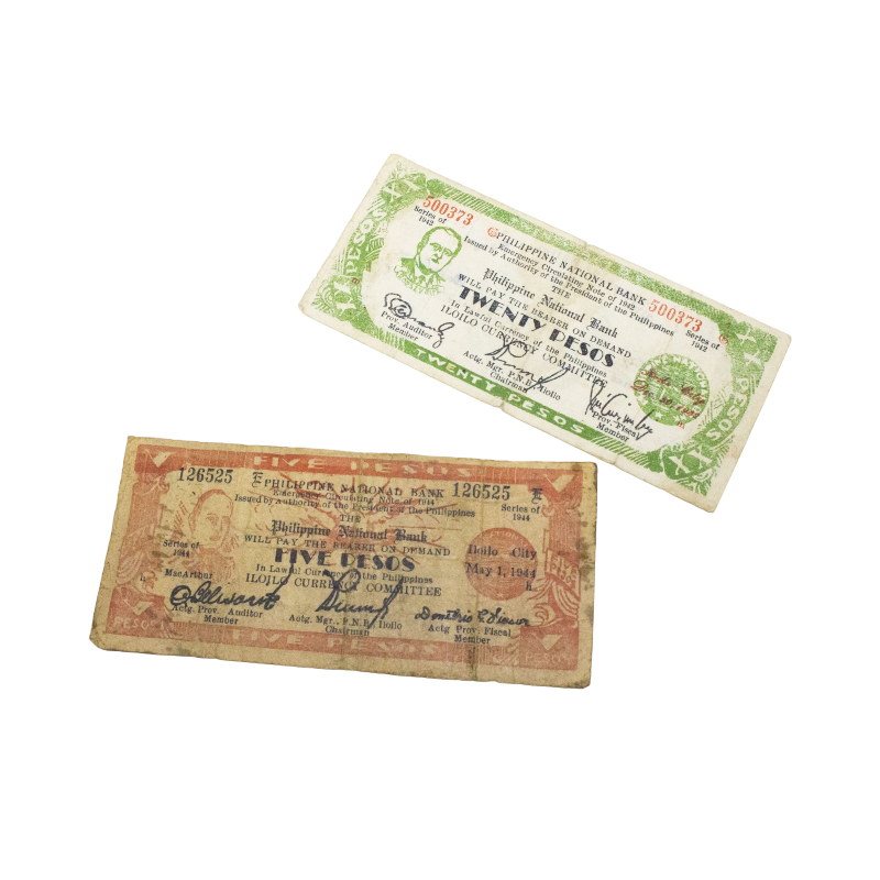 Liberation of the Philippines: Two Guerilla Notes - (Billfold ...