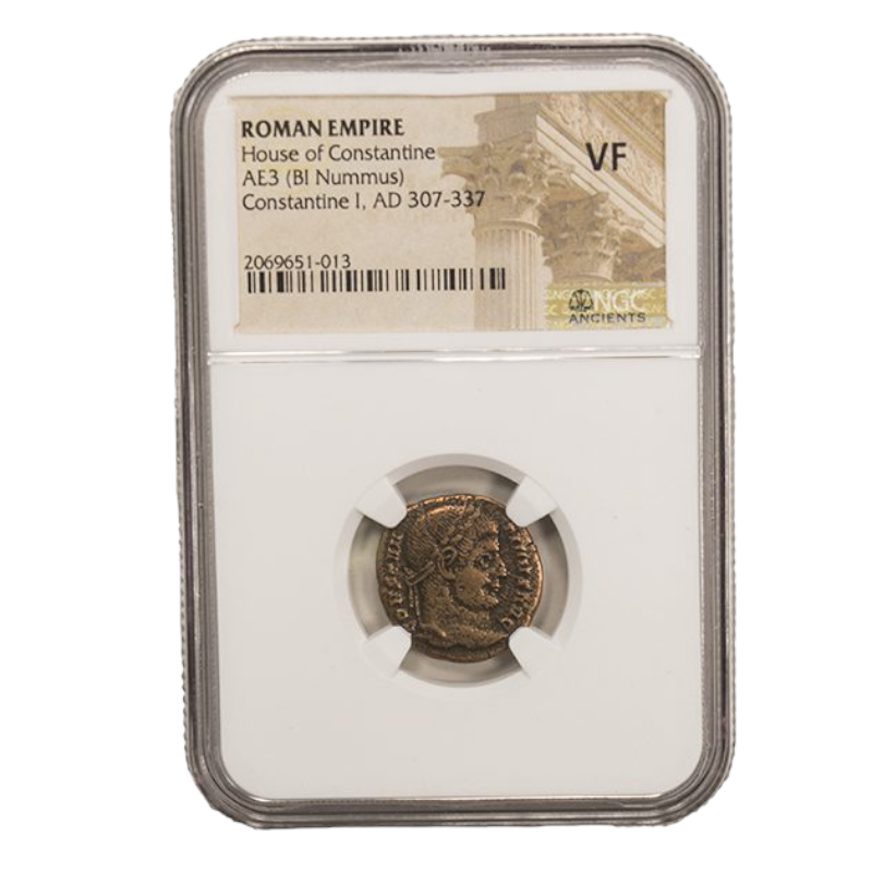 House of Constantine: A Collection of 5 Slabbed Coins - (Five-Coin Box ...