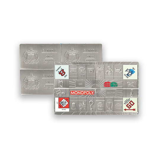 2023 Monopoly Silver Coin Set - National Collector's Mint