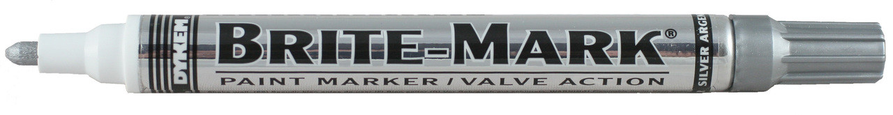 Brite Mark paint marker Silver Medium Tip 84050 Paint markers