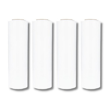 EWHF18AW 17 x 1476 White Hand Wrap Pre-Stretch 4 rls cs