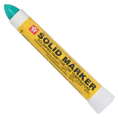 Low temp paint marker green