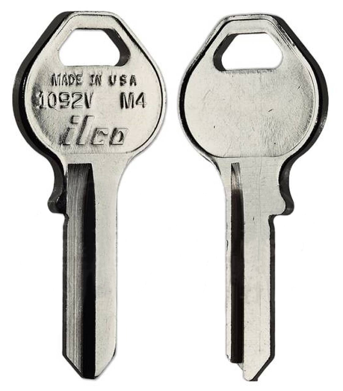 Wholesale Master Padlock Keys and Key Blanks | Ilco M4 1092V