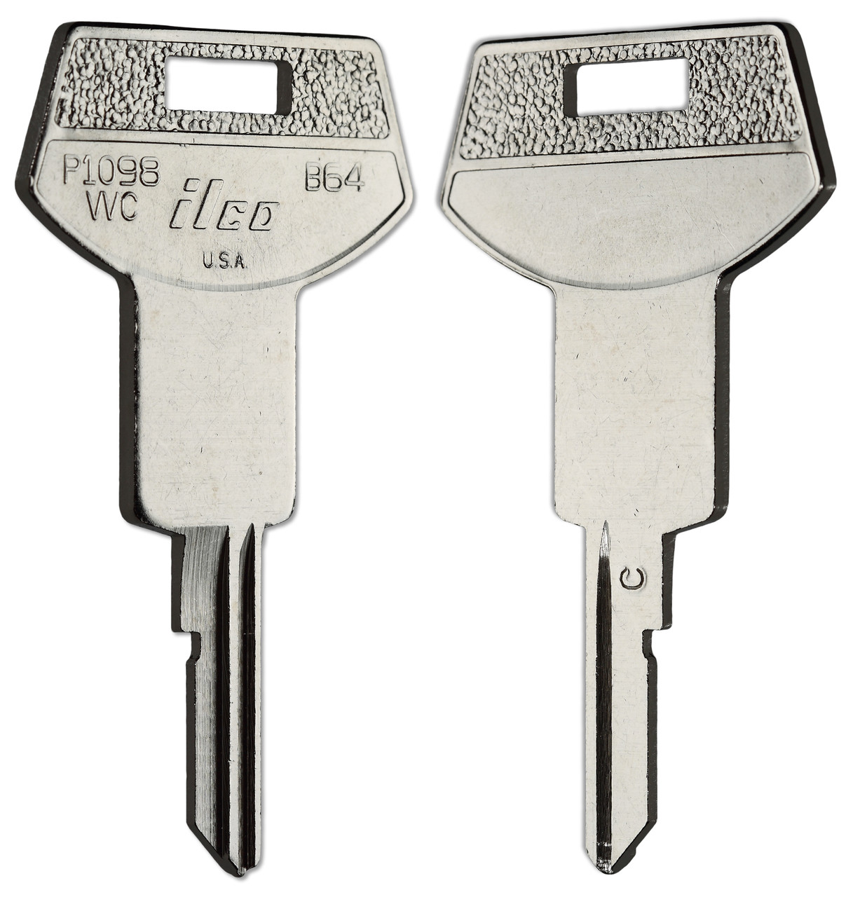 Chevy & Pontiac Keys and Key Blanks | Ilco B64 P1098WC