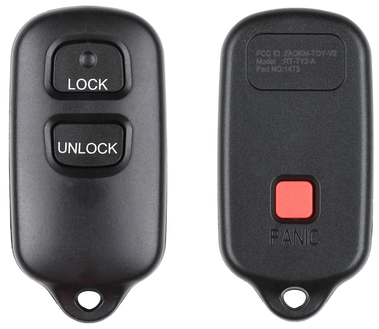 Replacement Toyota & Pontiac 3 Button Car Remote | ILCO RKE-TOY-3B3