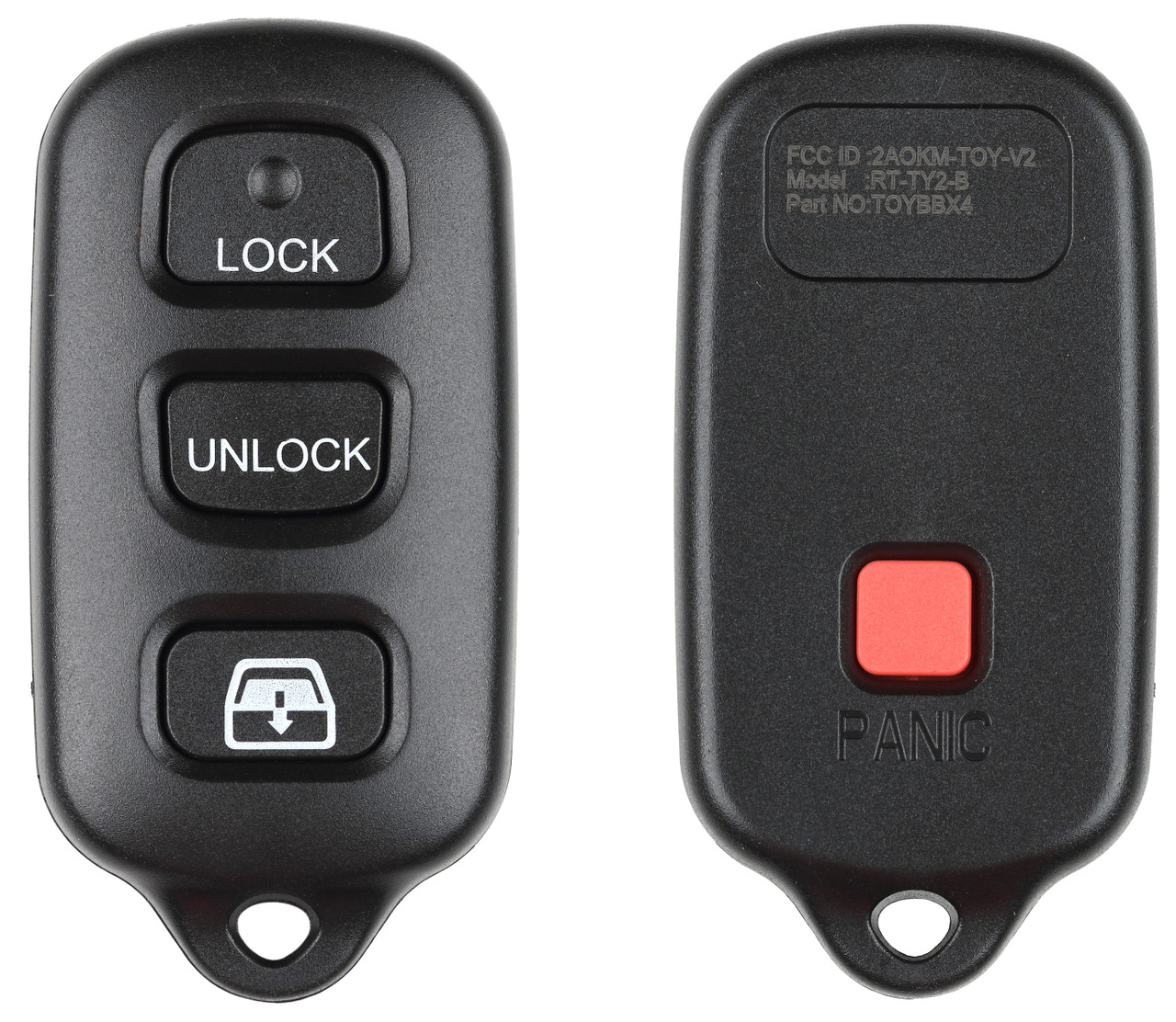 Replacement Toyota 4 Button Car Remote | ILCO RKE-TOY-4B4