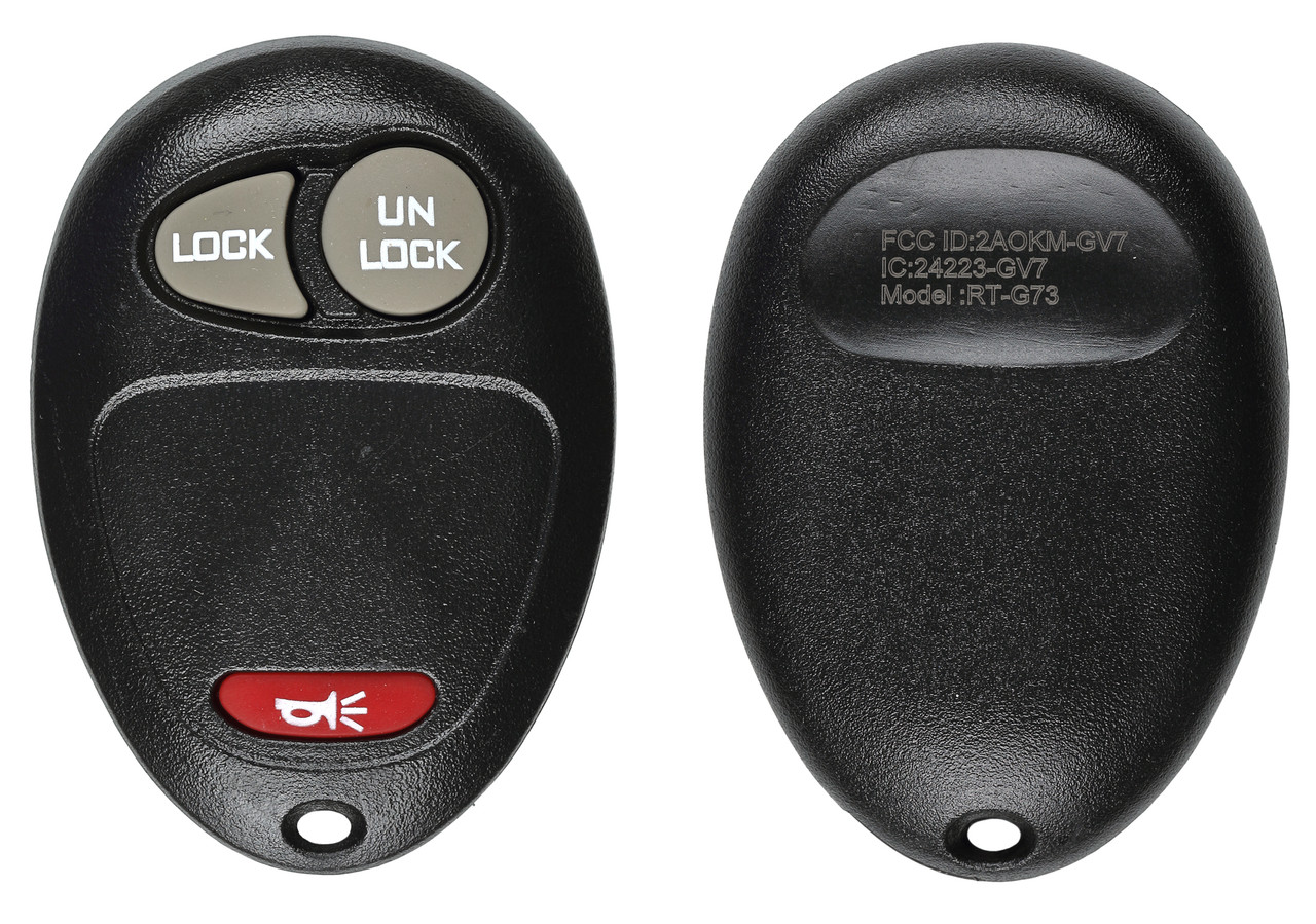 Chevy, GMC, Oldsmobile & Pontiac 3 Button Car Remote | ILCO RKE-GM-3B4