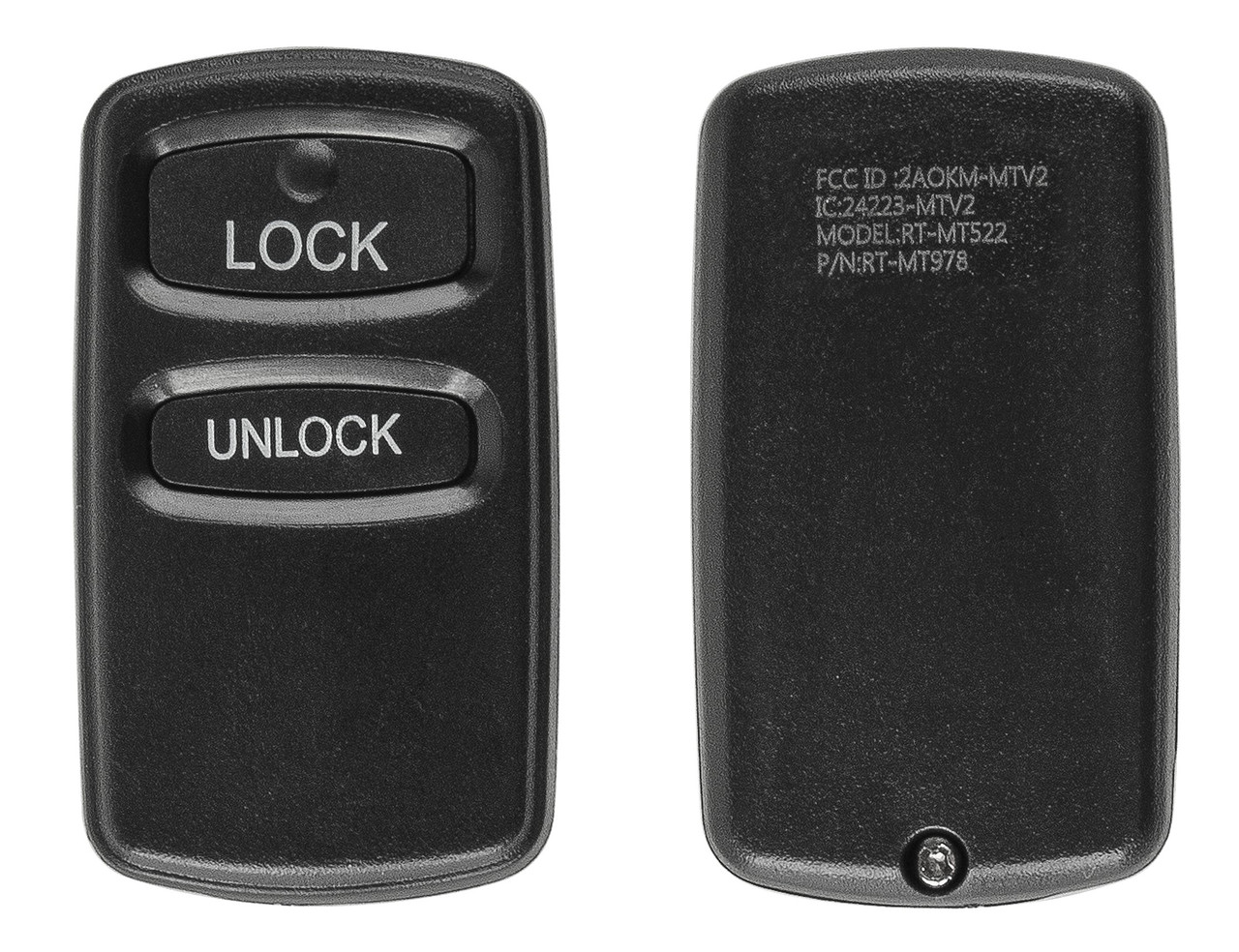 Mitsubishi Montero Sport 2 Button Car Remote | ILCO RKE-MITS-2B3