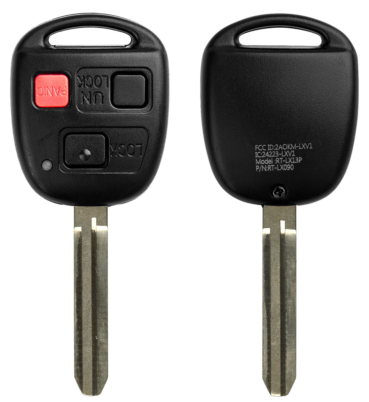 Toyota Car Keys and Key Blanks |ILCO RHK-TOY-3BLC