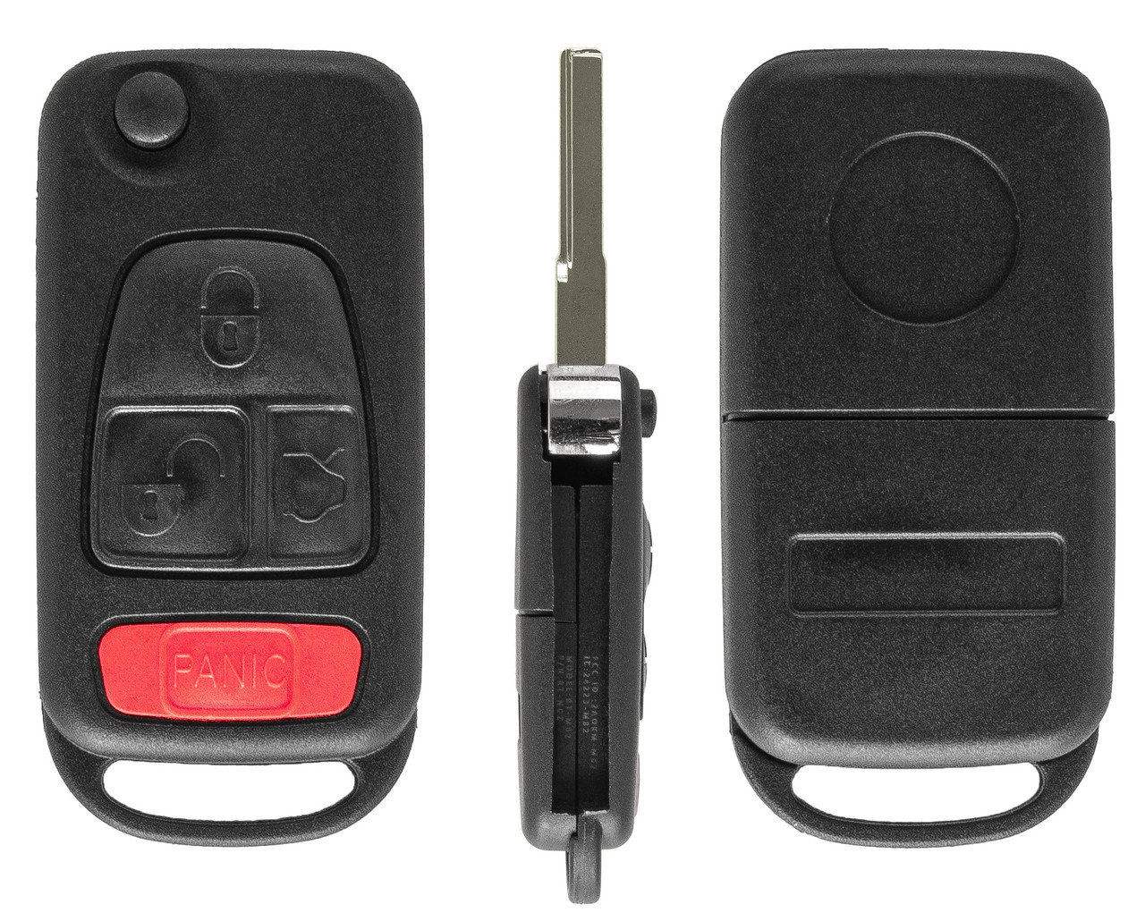 Mercedes Benz Car Keys and Key Blanks | ILCO FLIP-BENZ-4B1