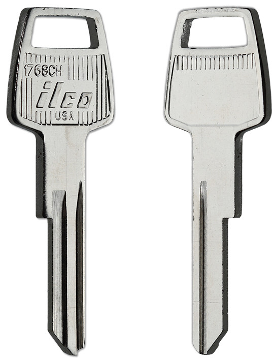 Chrysler, Dodge and Plymouth Keys and Key Blanks | Ilco 1768CH