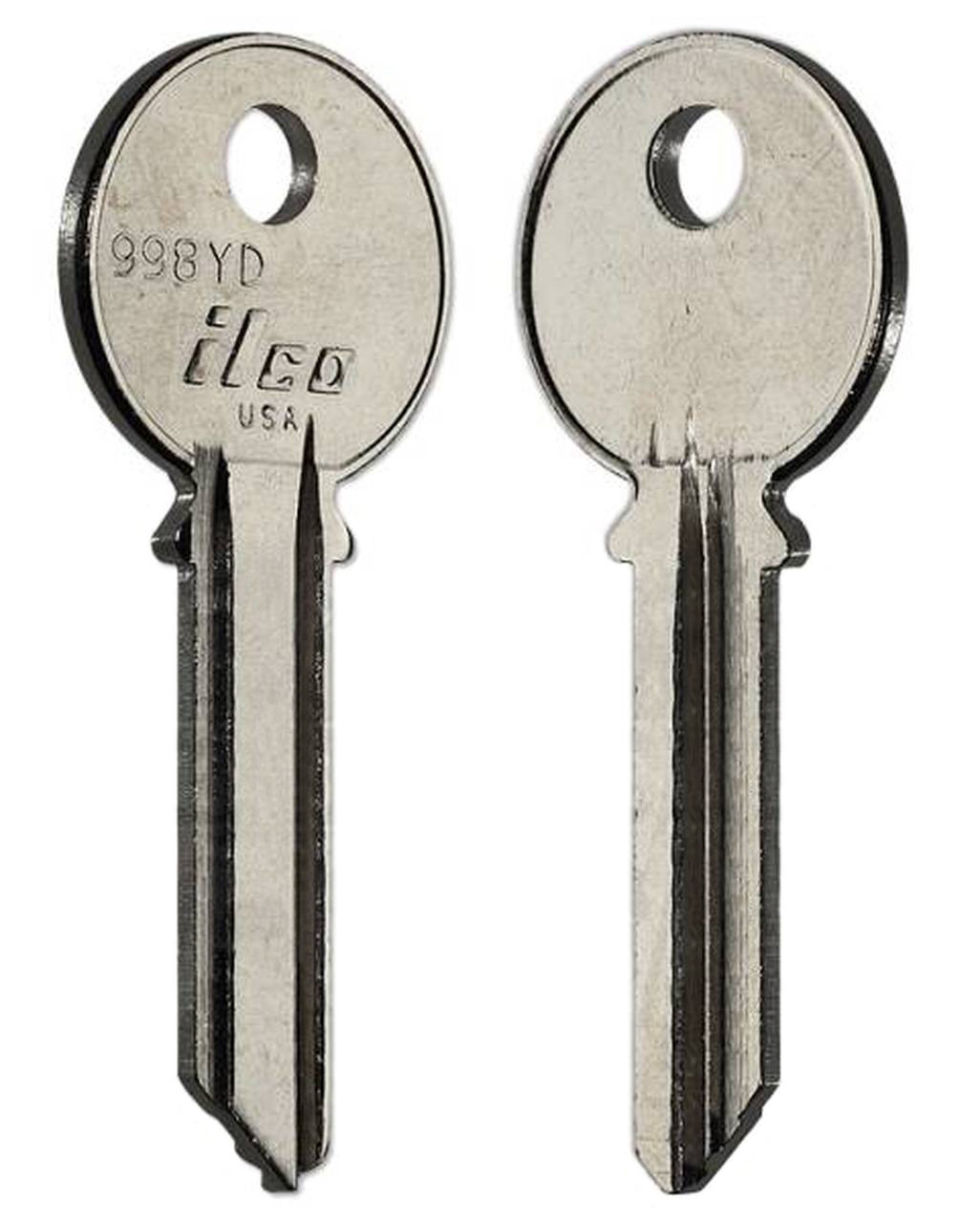 Yale YD Keys and Key Blanks | Ilco 998YD