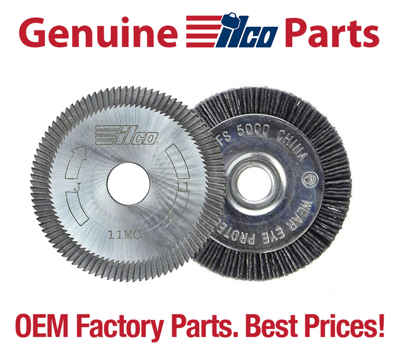 11MC Cutting Wheel & 814-00-51 Deburring Wheel