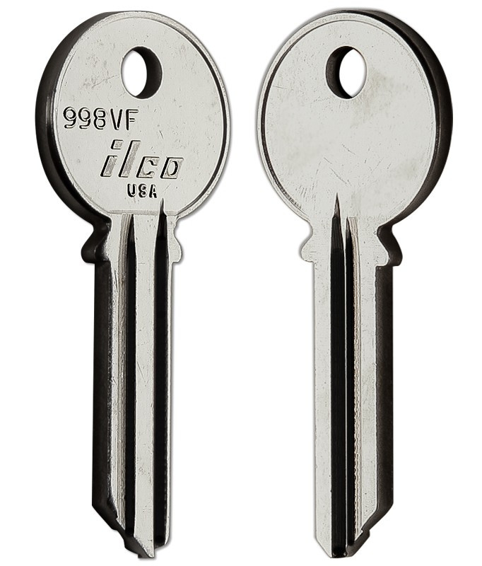 Yale VF Keys and Key Blanks | ILCO 998VF
