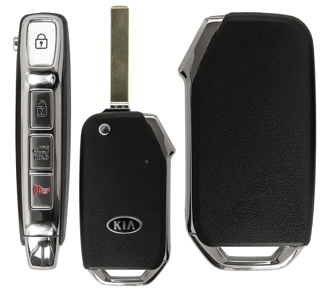 Replacement Kia 4 Button Car Key | OEMR FLIP-KIA-4B1