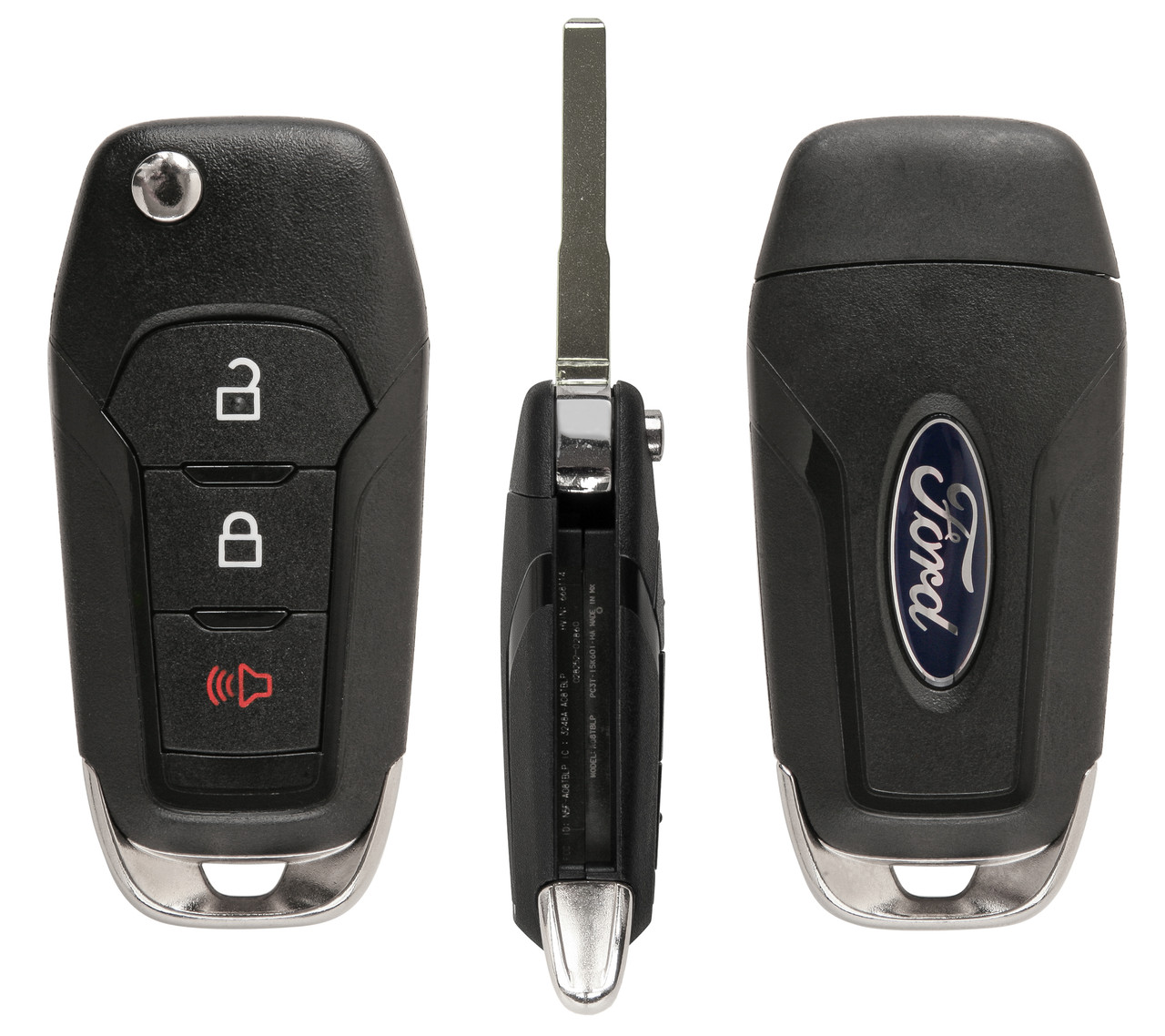 Replacement Ford 3 Button Truck Key | OEMR FLIP-FORD-3B1