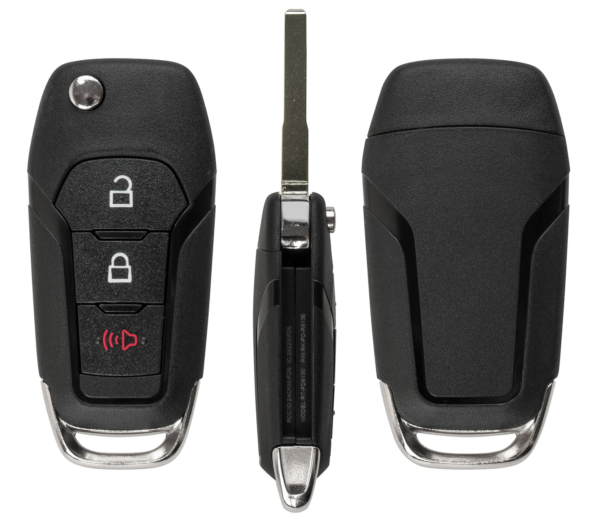 Replacement Ford 3 Button Car Key | ILCO FLIP-FORD-3B1