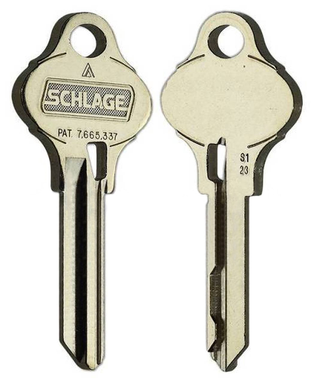 Schlage S123 Keys and Key Blanks | Schlage 35-270-S123