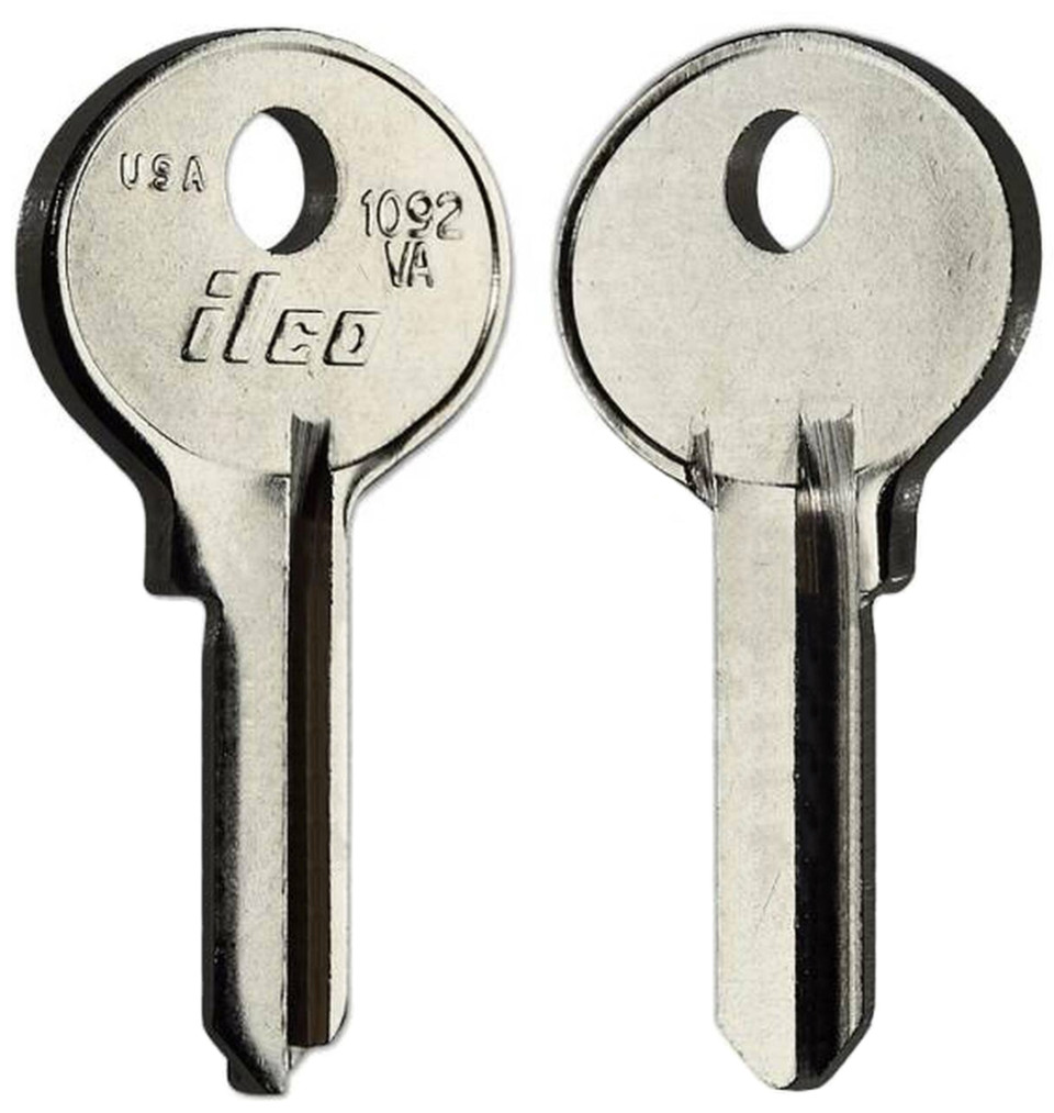 Replacement Master Padlock Keys and Key Blanks | Ilco 1092VA