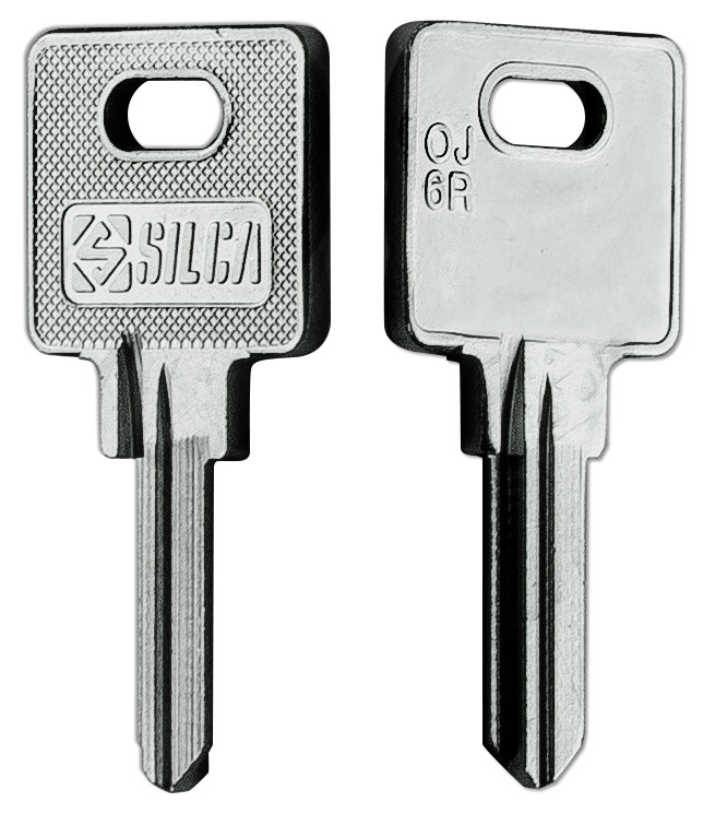 Replacement Ojmar Keys and Key Blanks | Silca OJ6R-SI