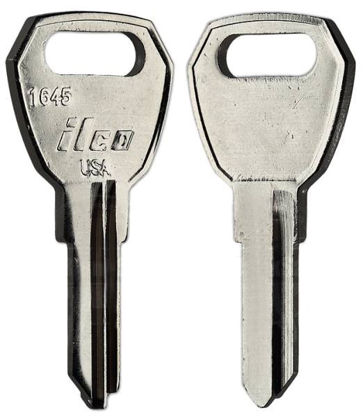 Fulton Hitch, CCP and CTP Keys and Key Blanks | Ilco 1645