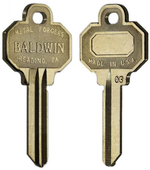 Baldwin Keys and Key Blanks | Baldwin 8336.152