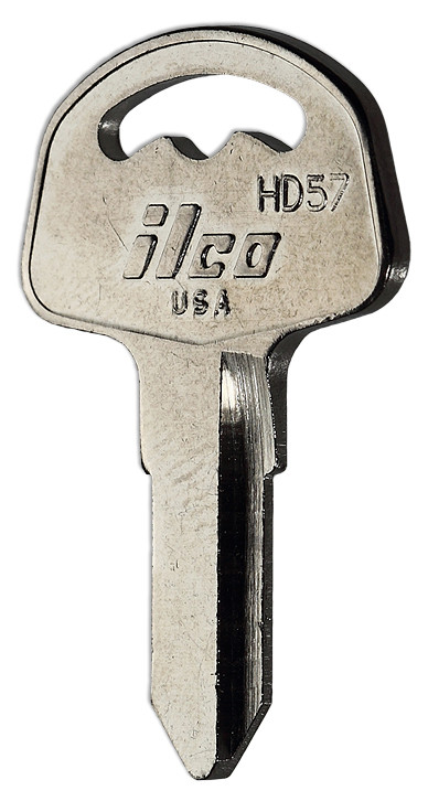 Replacement Honda Motorcycle Keys and Key Blanks | Ilco HD57