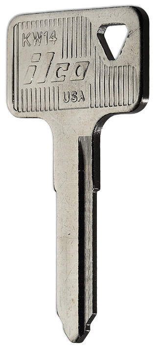 Kawasaki Keys and Key Blanks | Ilco KW14