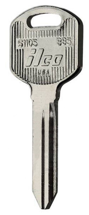 General Motors B85 S1105 Key Blanks. Wholesale Keys.