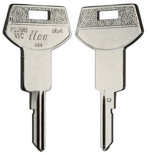 Chevy & Pontiac Keys and Key Blanks | Ilco B64 P1098WC