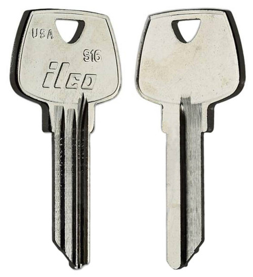 Wholesale Sargent Keys and Key Blanks - Ilco S16 N1007KMB